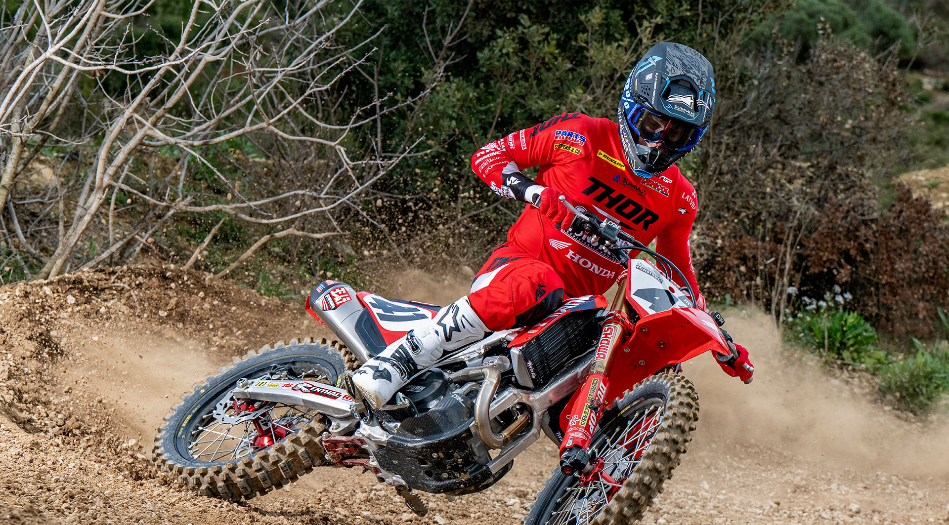 Pauls Jonass Standing Construct Honda Mxgp